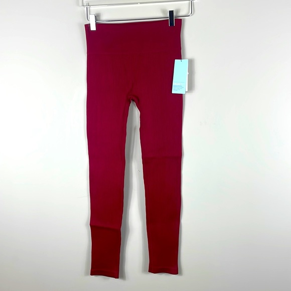 Zella | Pants & Jumpsuits | Red Zella Yoga Pants New With Tags | Poshmark
